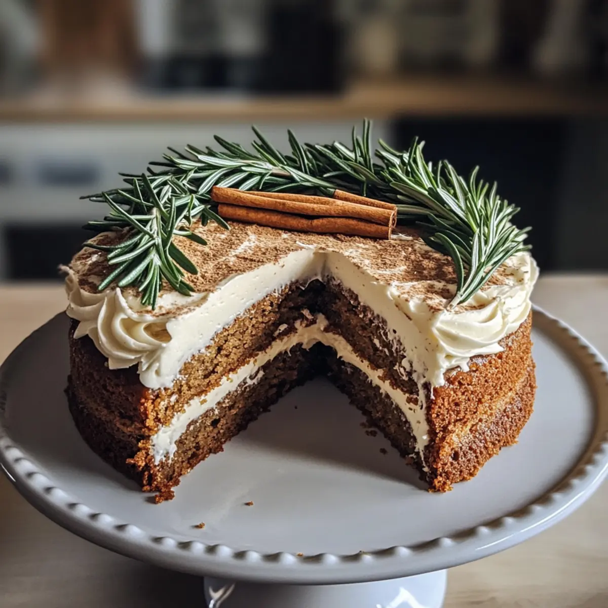 Spiced Gingerbread Wreath Cake: Your Cozy Holiday Showstopper - BELLY ...