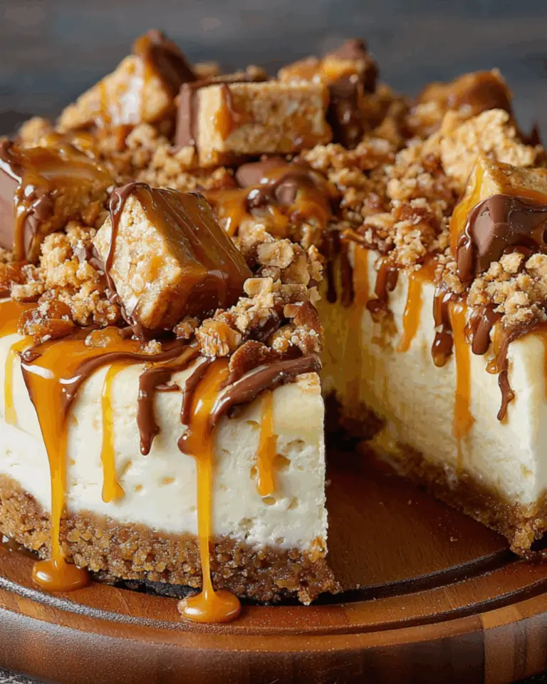 Caramel Toffee Crunch Cheesecake: A Delicious Recipe Guide - BELLY RECIPES