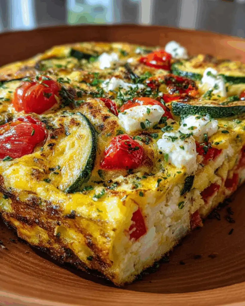 Vegetable Frittata: Discover This Delicious Recipe! - BELLY RECIPES