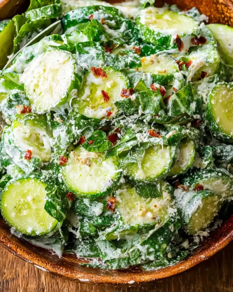 Cucumber Caesar Salad: A Refreshing New Twist! - BELLY RECIPES