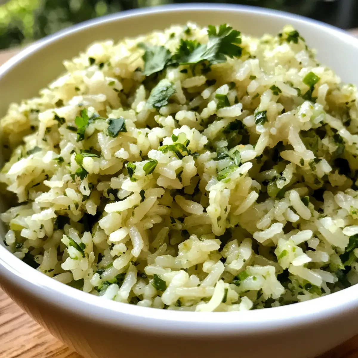 Discover Arroz Verde: Fluffy Green Rice You'll Love!