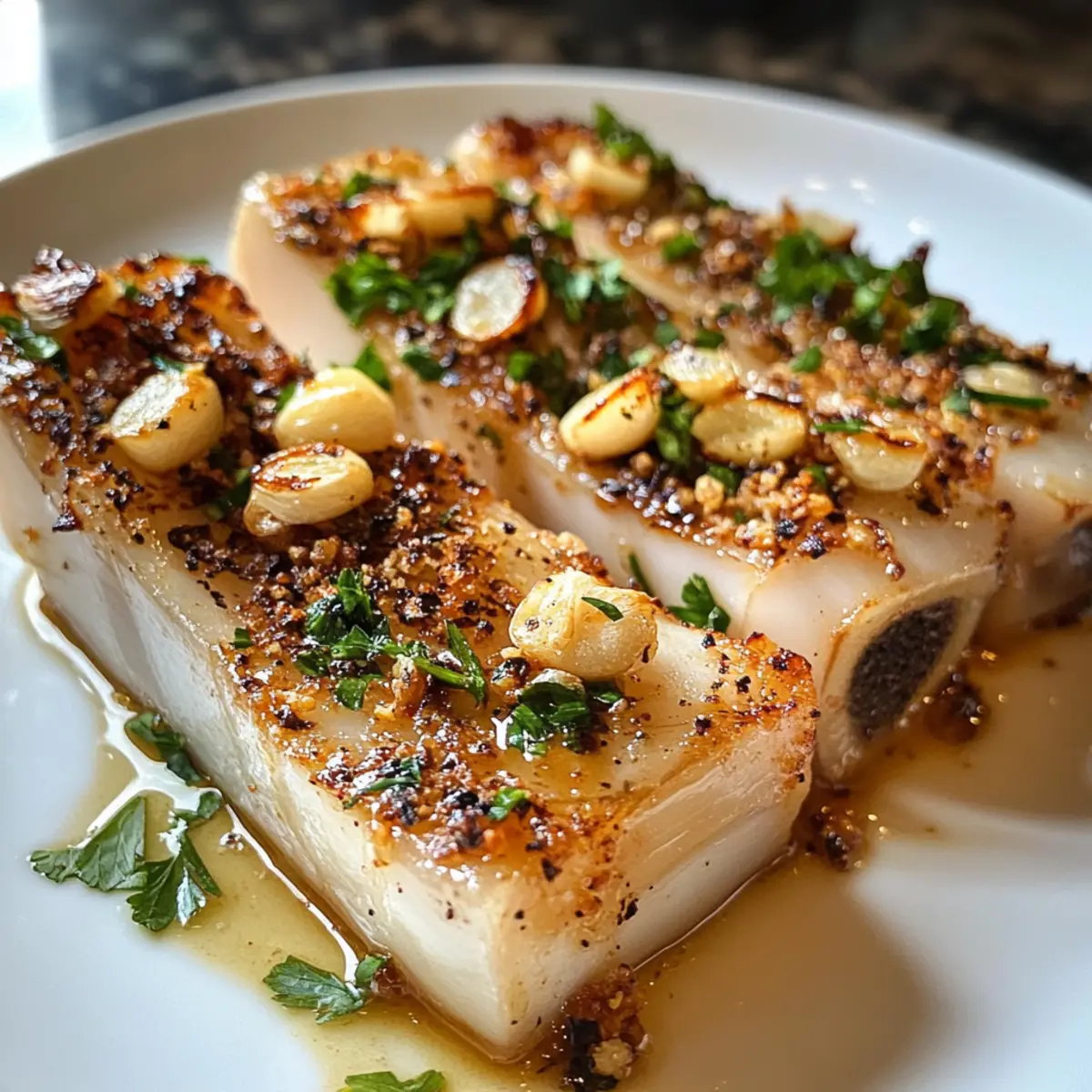 Savory Roasted Garlic Bone Marrow: A Comforting Delight