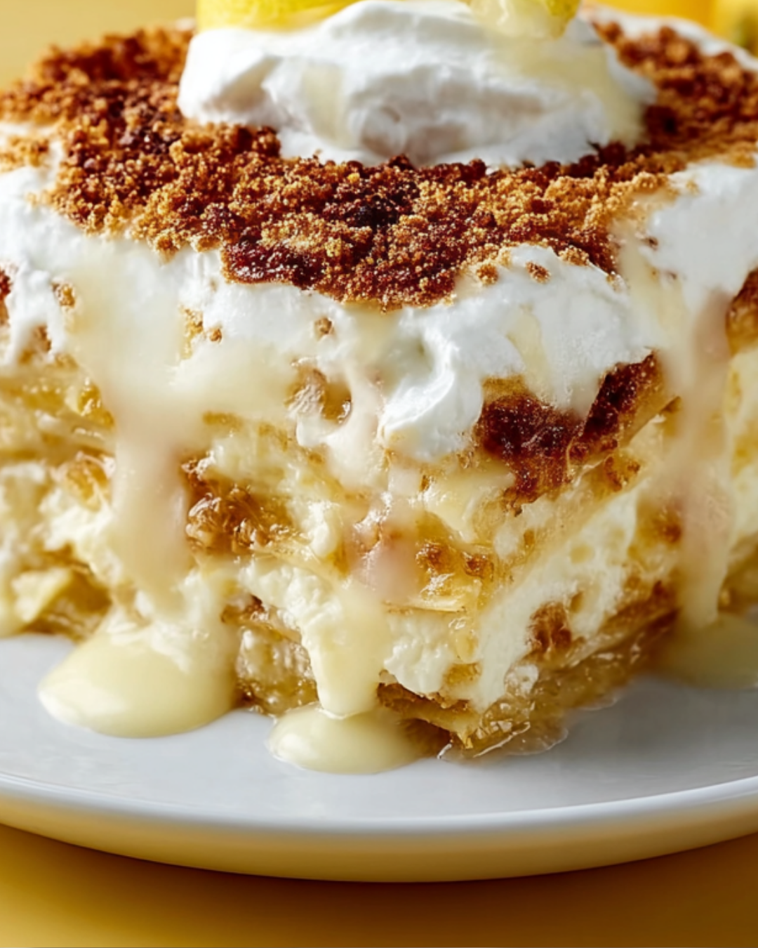 Lemon Delight Lasagna: A Refreshing Dessert Recipe! - BELLY RECIPES