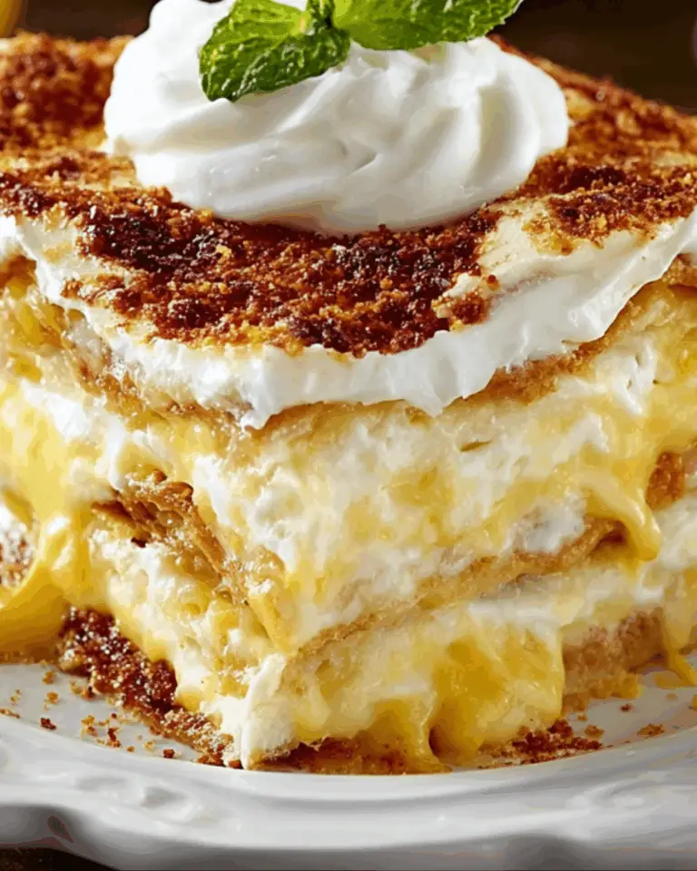Lemon Delight Lasagna: A Refreshing Dessert Recipe! - BELLY RECIPES