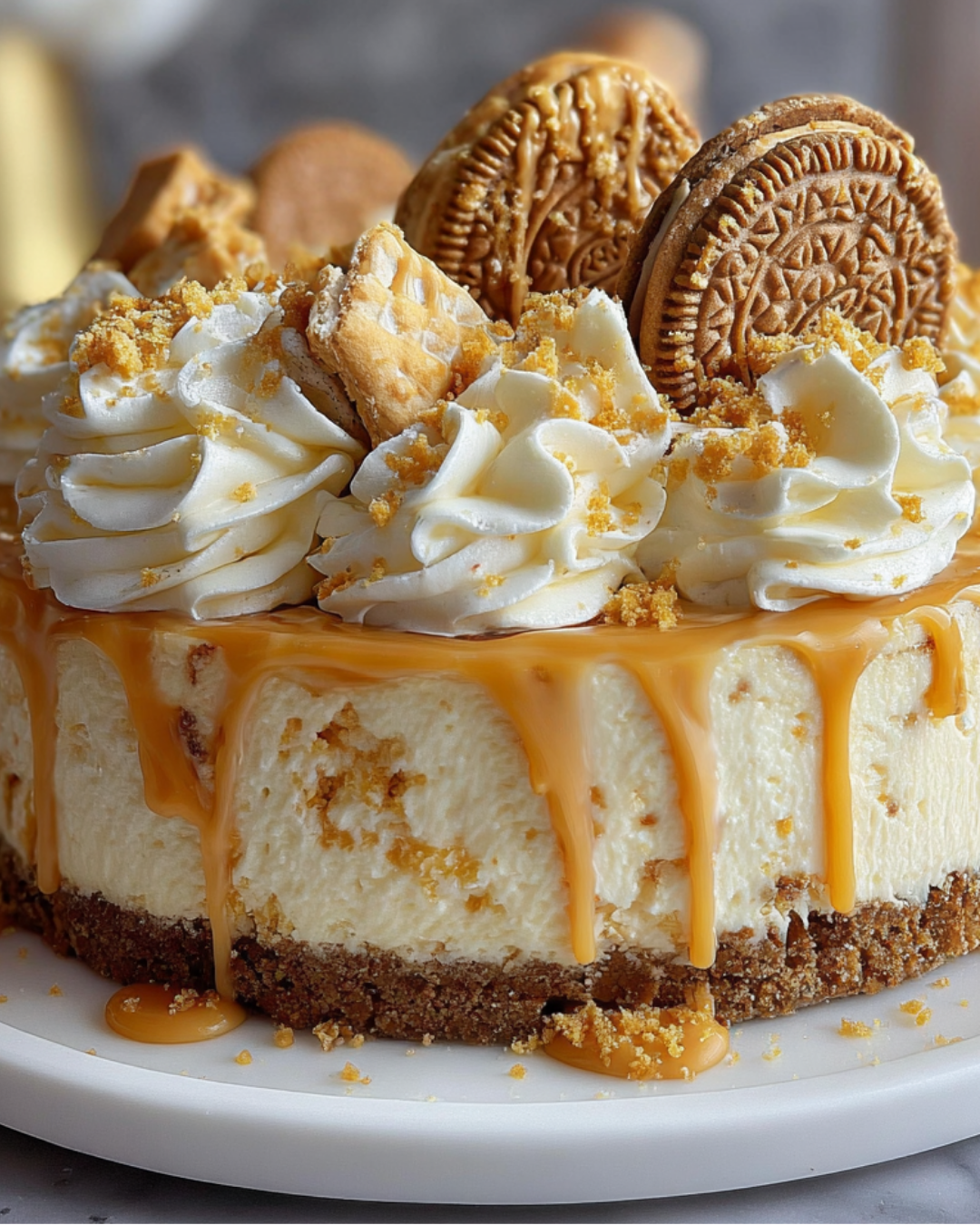 White Chocolate Golden Oreo Cheesecake: A Decadent Delight! - BELLY RECIPES