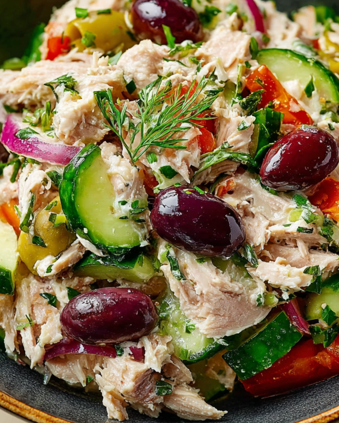No-Mayo Mediterranean Tuna Salad: A Healthy Delight! - BELLY RECIPES