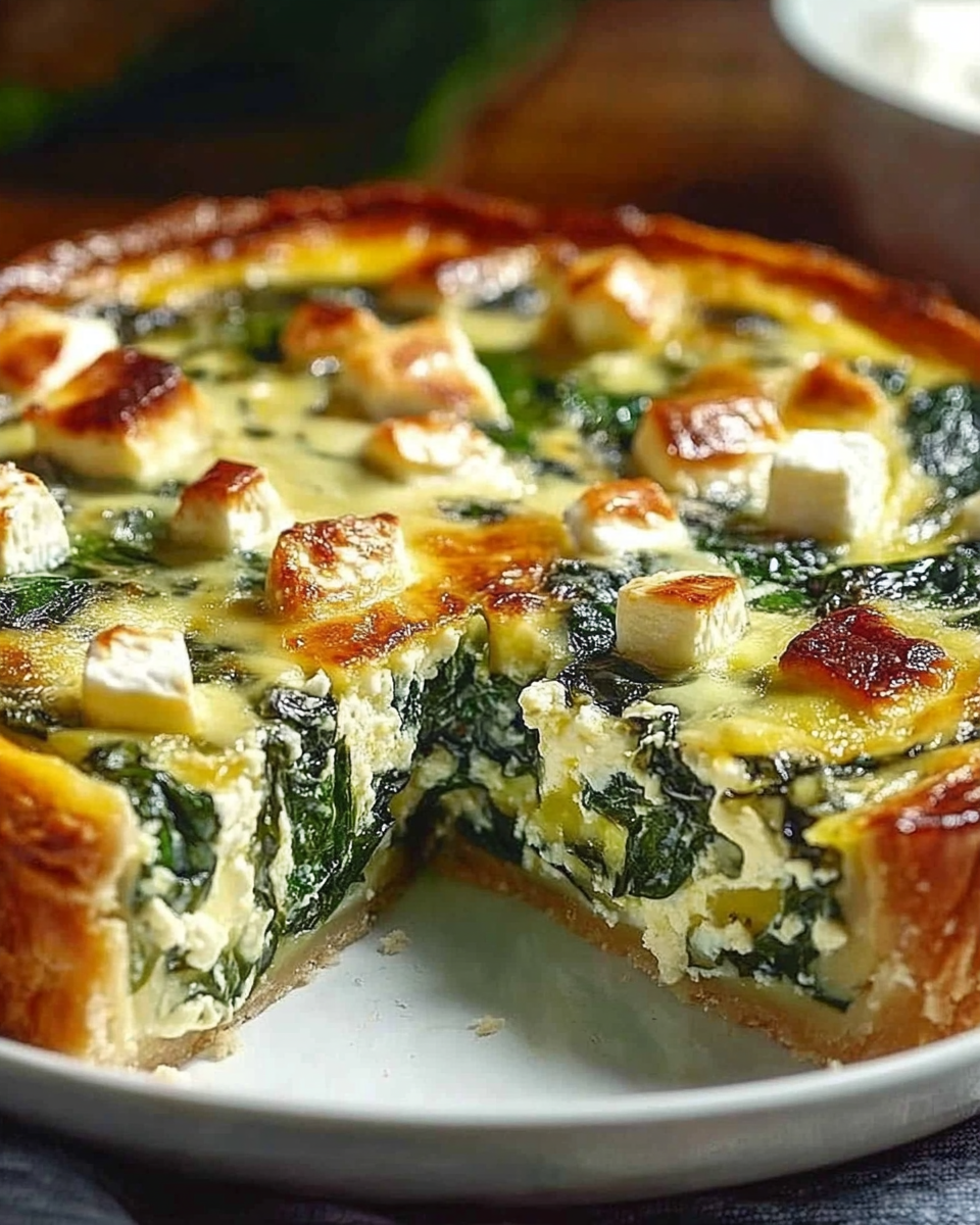 Spinach and Feta Quiche: A Delicious Recipe You Must Try! - BELLY RECIPES