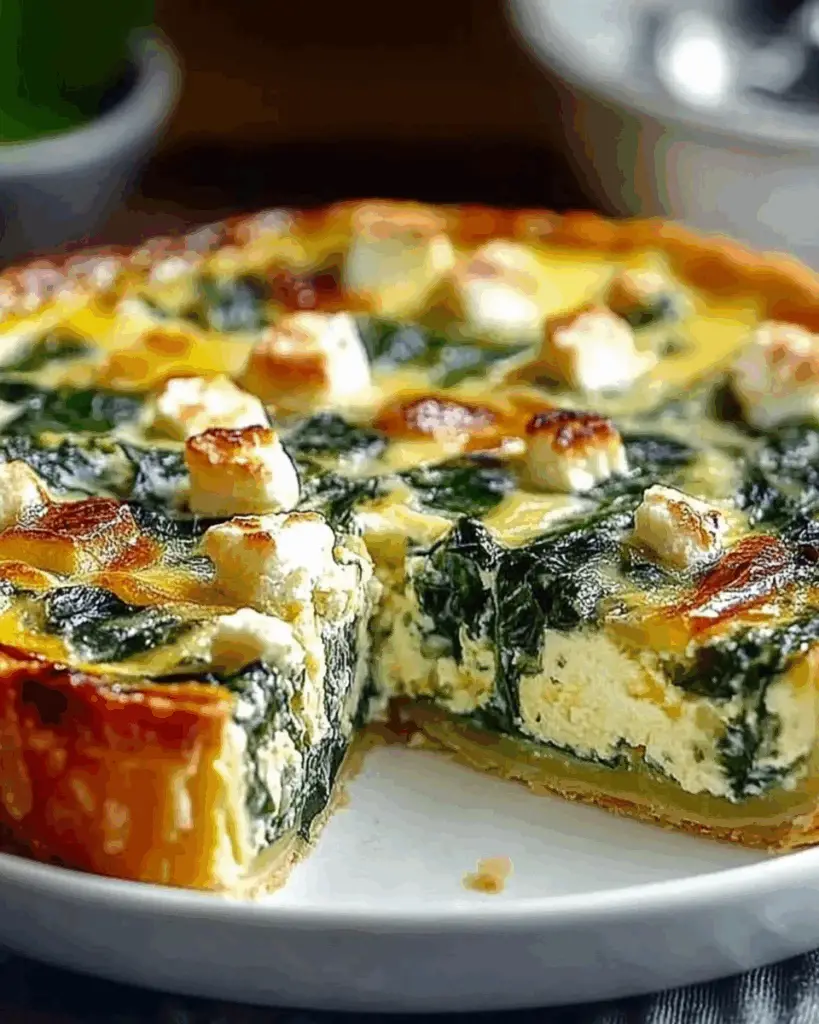 Spinach and Feta Quiche: A Delicious Recipe You Must Try! - BELLY RECIPES
