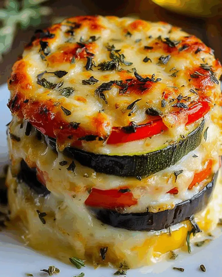 Cheesy Zucchini Stacks: A Simple and Delicious Treat! - BELLY RECIPES