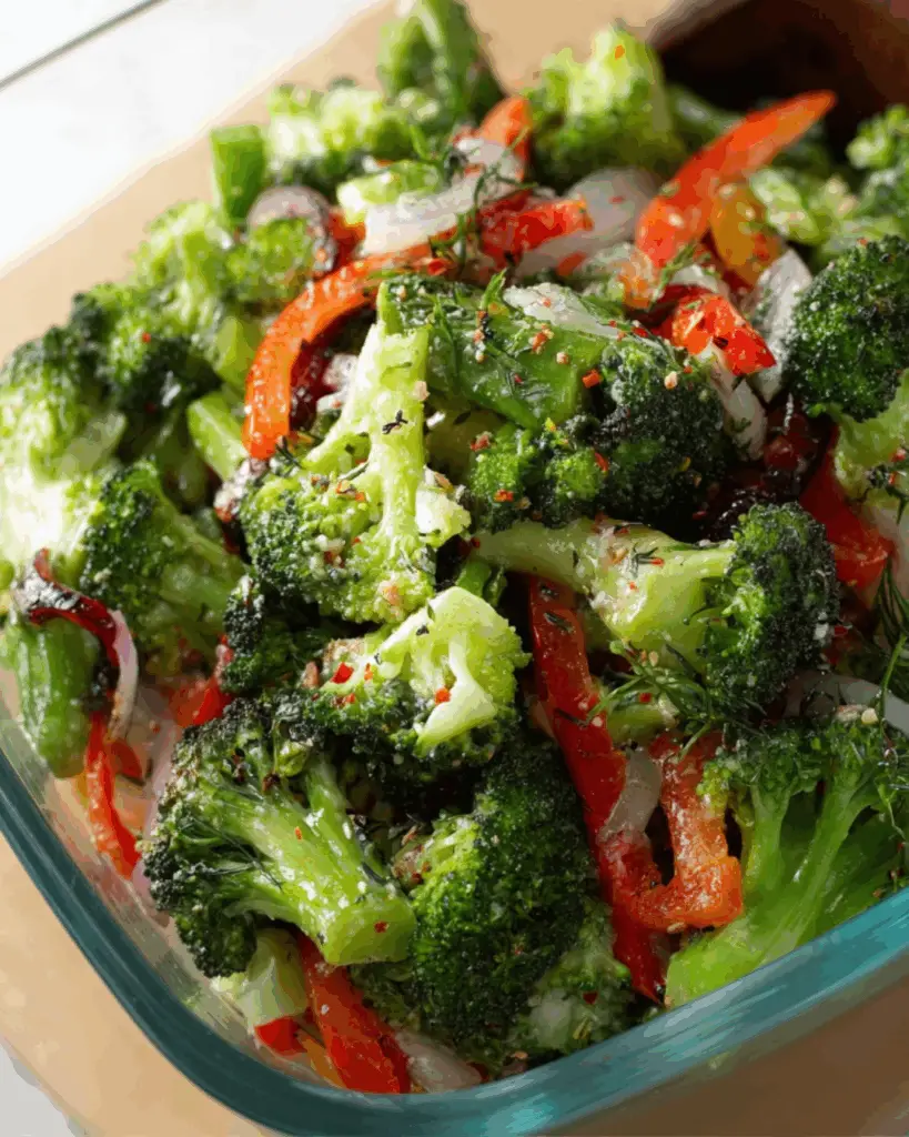 Marinated Broccoli Salad: A Refreshing Flavor Boost! - BELLY RECIPES