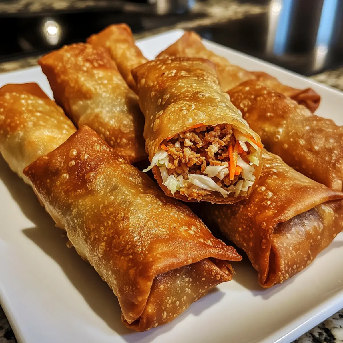 Irresistible Tasty Teriyaki Chicken Egg Rolls for Crispy Bliss