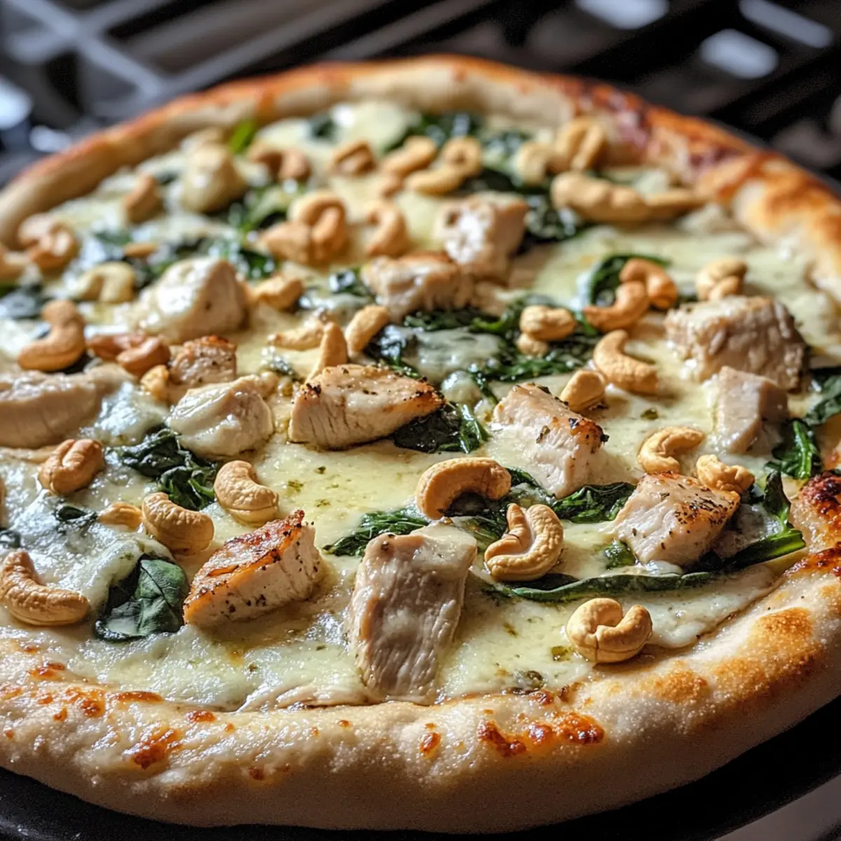 Alfredo Chicken Spinach Pizza: The Ultimate Cozy Dinner Delight