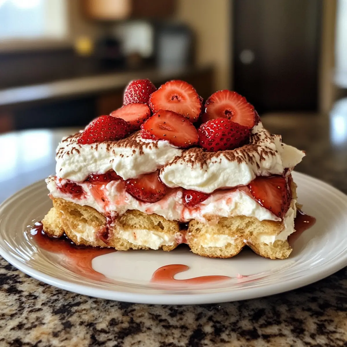 Easy Strawberry Tiramisu: Irresistible No Bake Delight